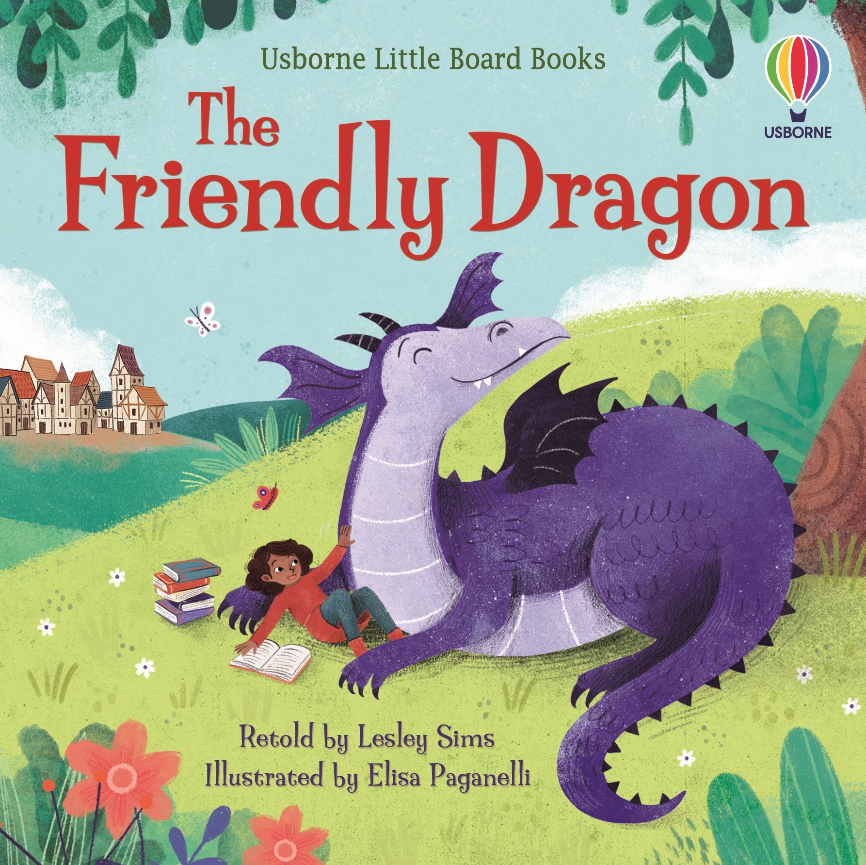 The Friendly Dragon - Little Board Book | Usborne Books – Krazy Caterpillar