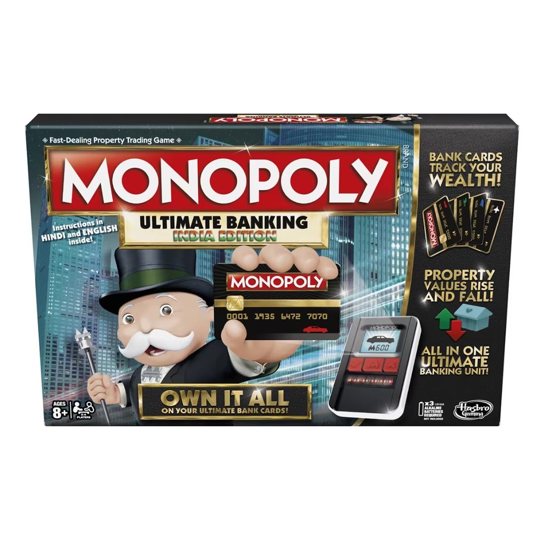 Electronic Monopoly: Ultimate Banking India Edition | Hasbro Gaming® – Krazy Caterpillar