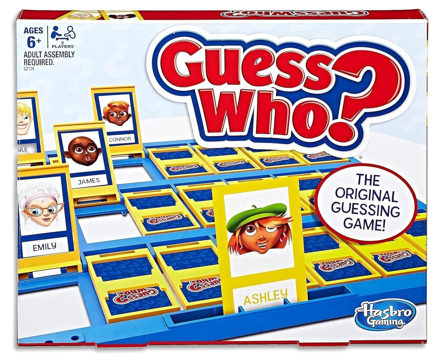 Hasbro Gaming: Guess Who- The Original Mystery Face Guessing Game ...