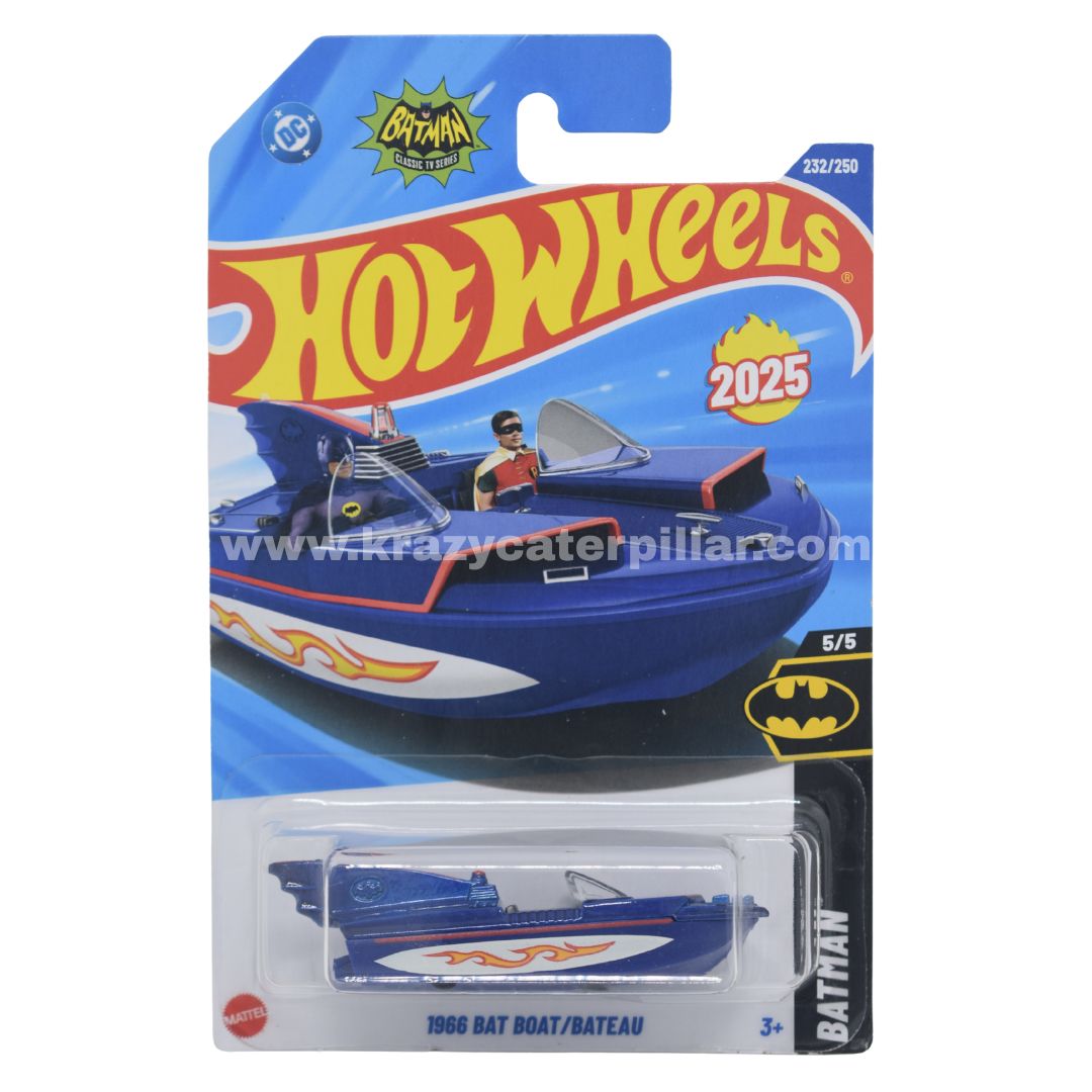Hot Wheels 1966 Bat Boat – Krazy Caterpillar