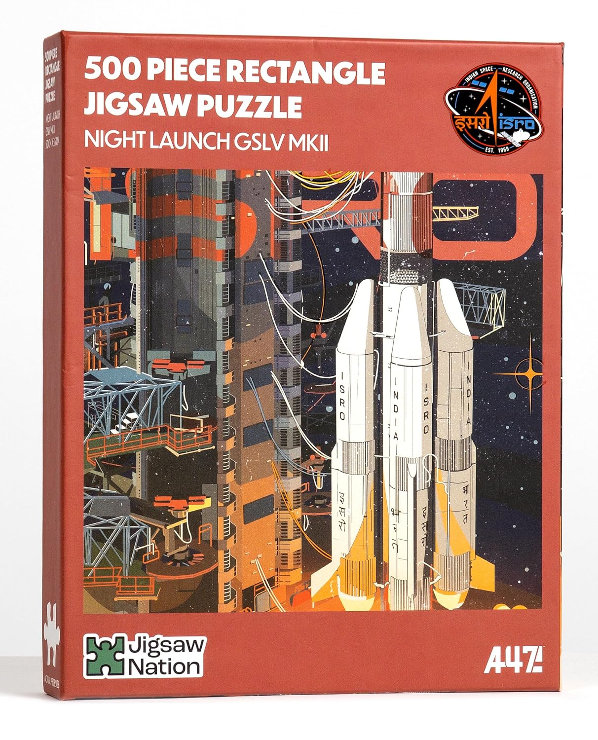 jigsaw Nation: Night Launch GSLV MKII – ISRO by A47 – 500 Piece Jigsaw ...