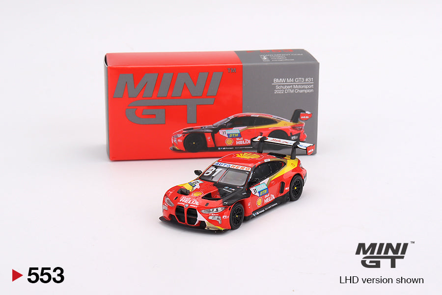 Mini GT BMW M4 GT3 #31 Schubert Motorsport 2022 DTM Champion – Krazy Caterpillar