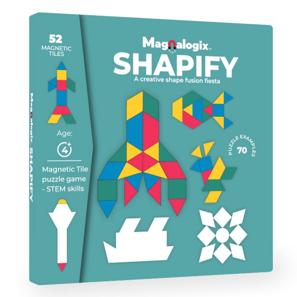 Toy Kraft: Magnalogix Shapify - Magnetic Games – Krazy Caterpillar