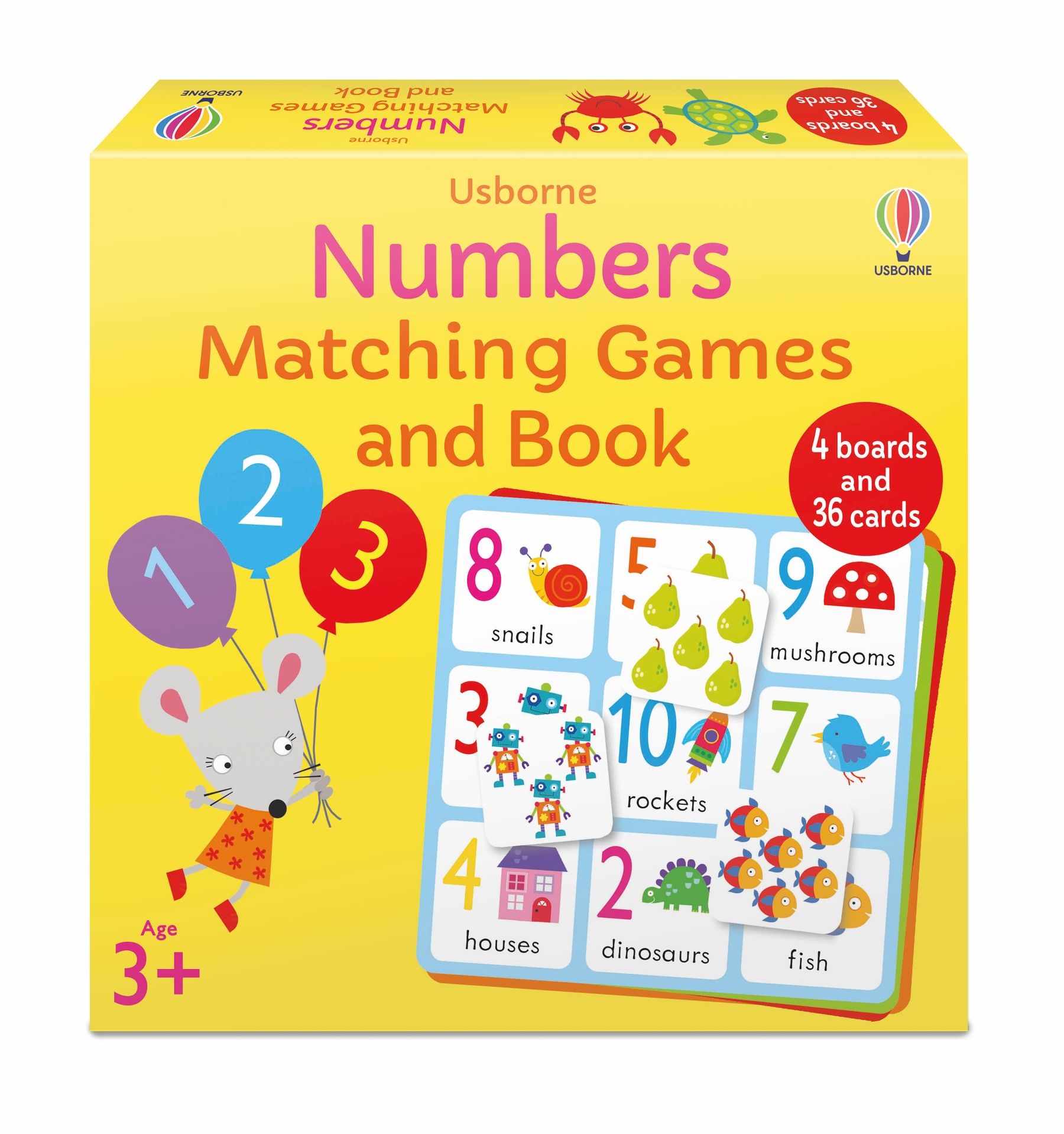 Numbers Matching Games and Book | Usborne – Krazy Caterpillar
