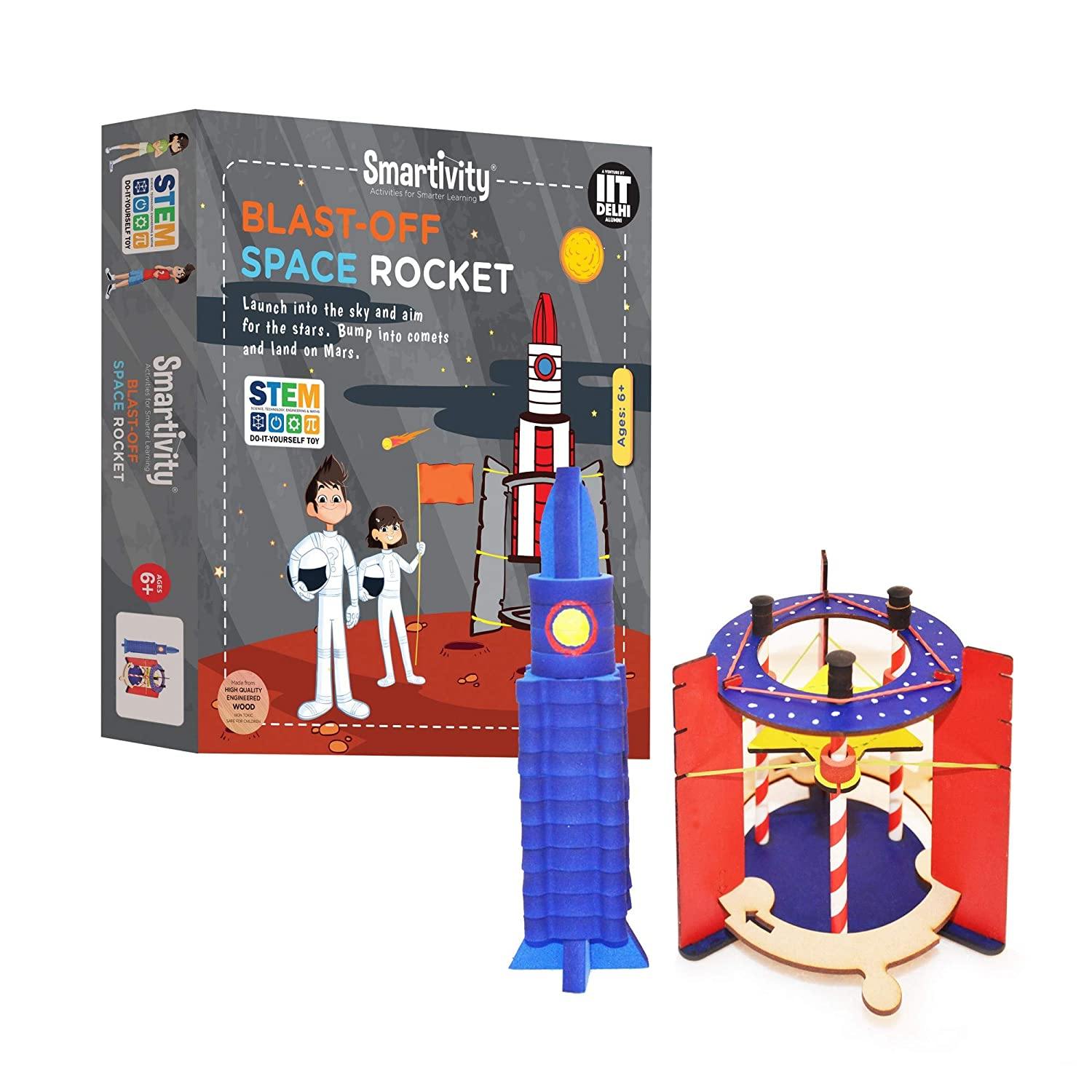 Blast-Off Space Rocket | Smartivity – Krazy Caterpillar