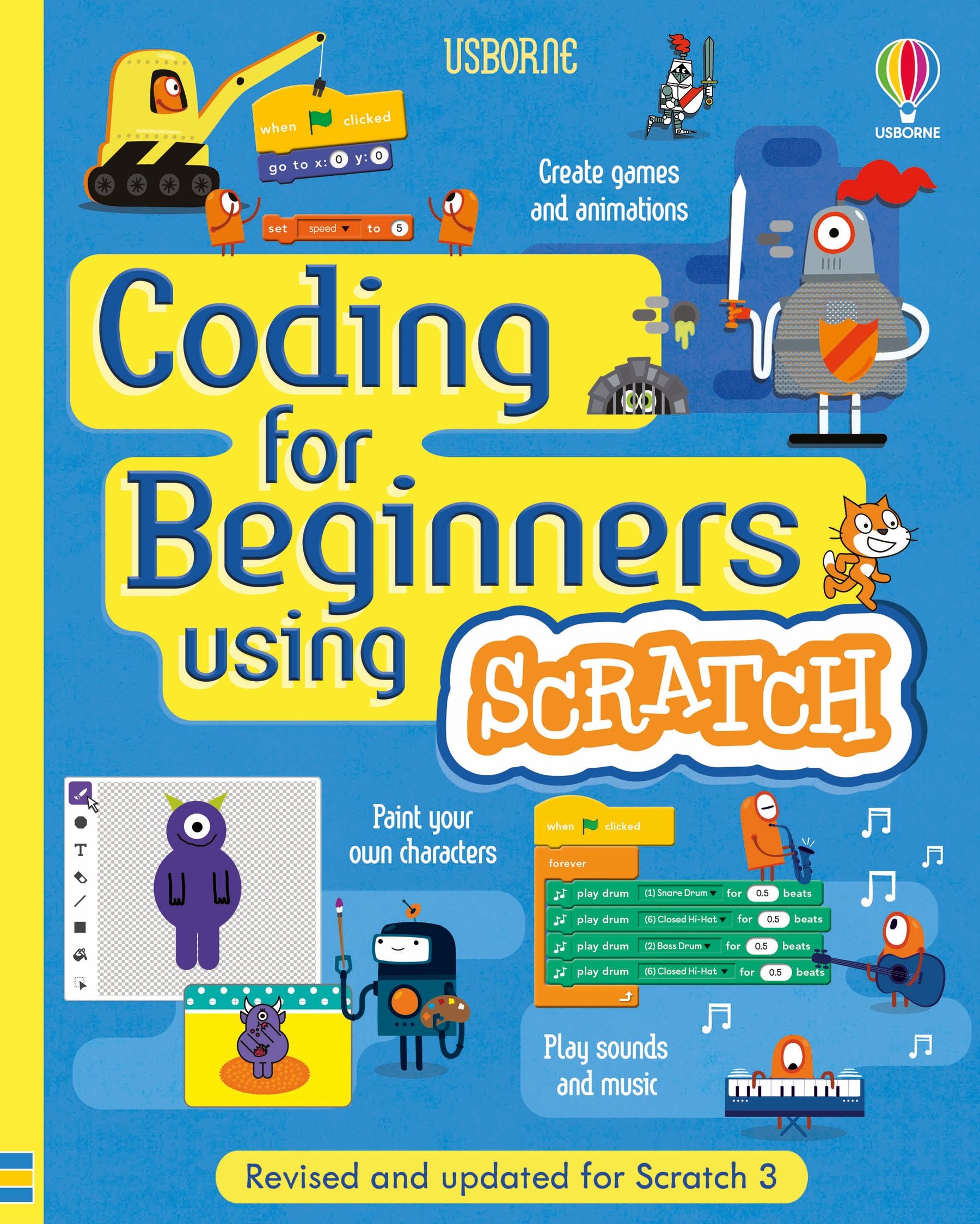Coding for Beginners: Using Scratch -Spiral Bound | Usborne – Krazy ...