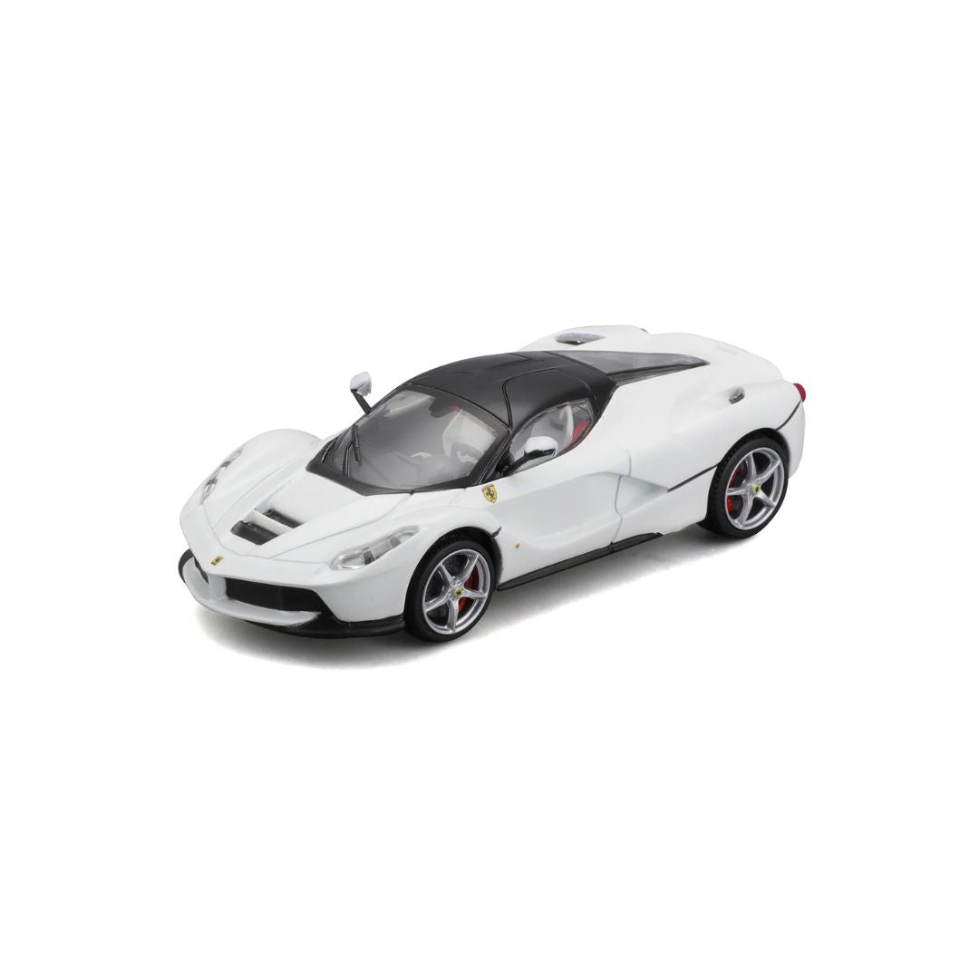 Bburago Ferrari Signature Series LaFerrari - White 1:43 – Krazy Caterpillar