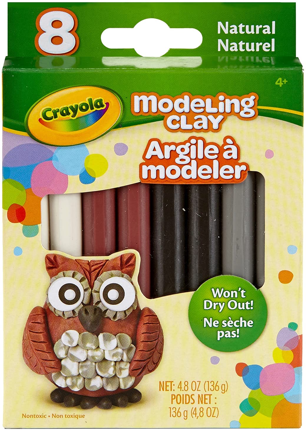 Crayola Modeling Clay 8 Count – Krazy Caterpillar