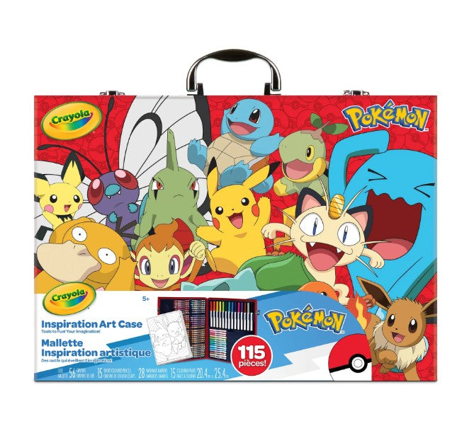 Crayola Pokémon Inspiration Art Case – Krazy Caterpillar