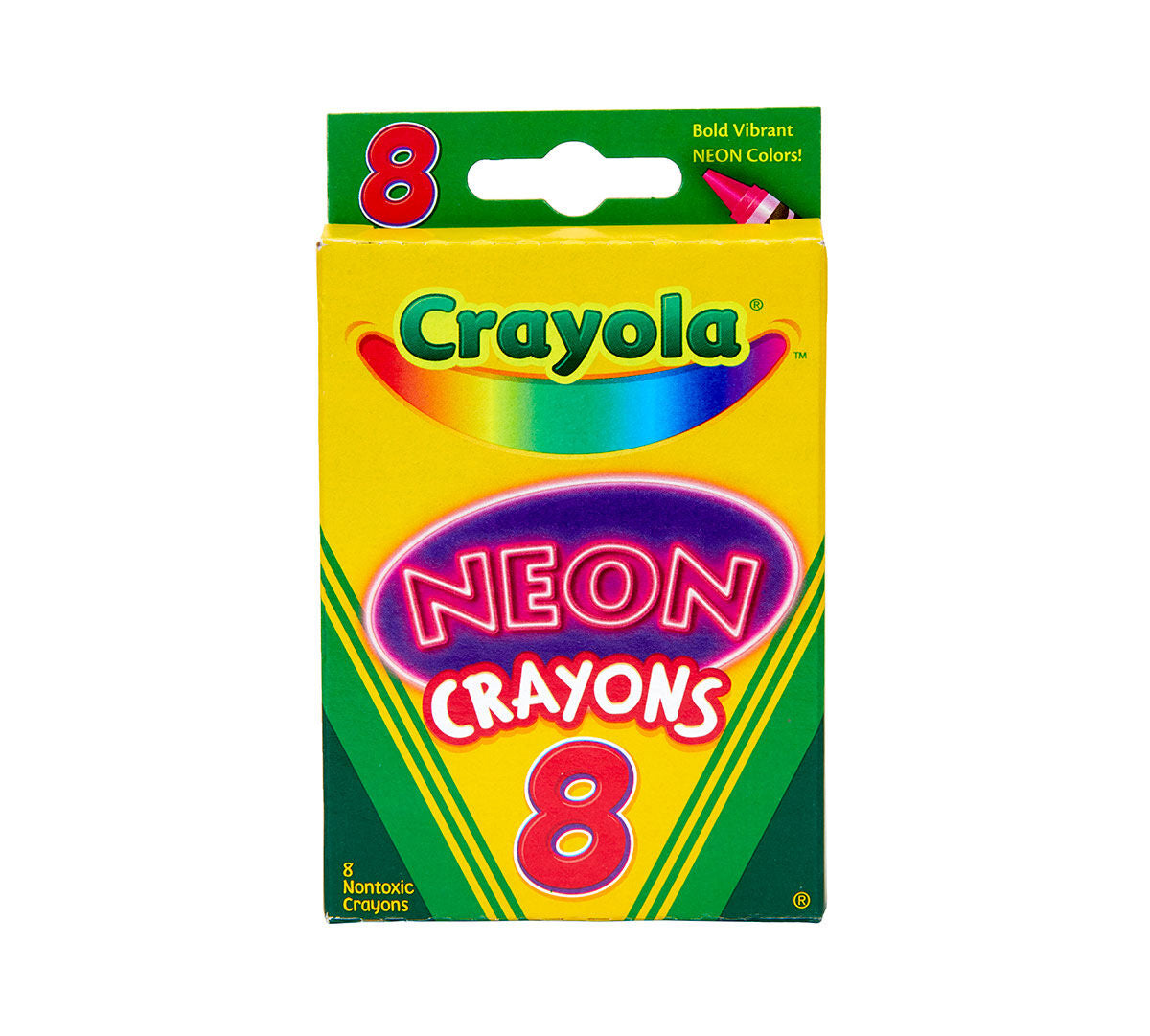 Crayons Neon Crayons, 8 Count – Krazy Caterpillar