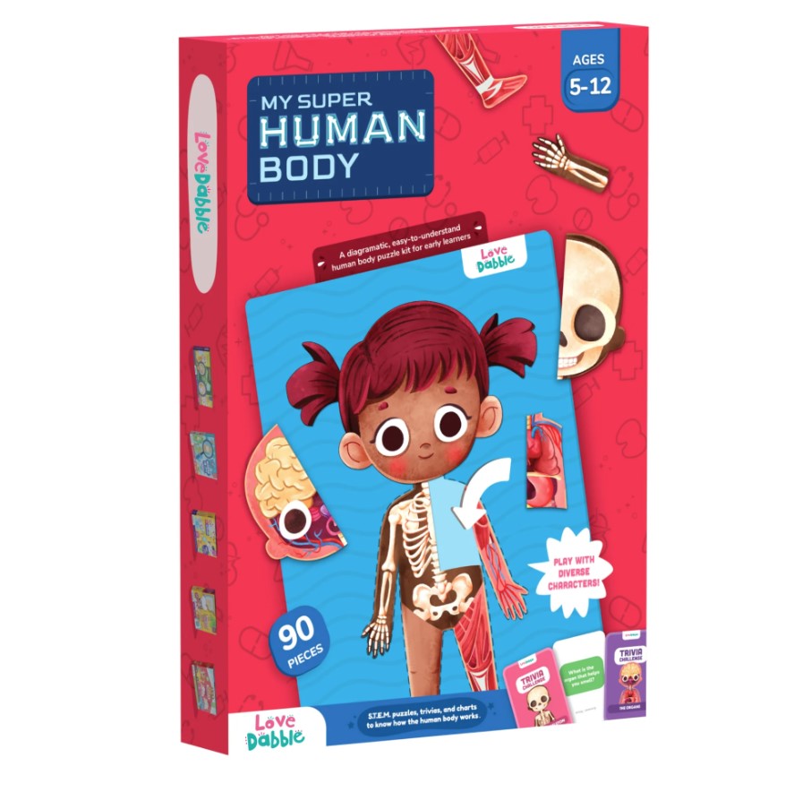 Dabble My Super Human Body – Krazy Caterpillar