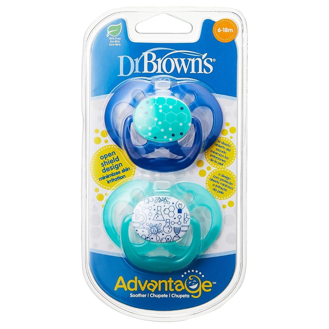 Dr. Brown’s™ Advantage™ Pacifiers, - 2 count – Krazy Caterpillar