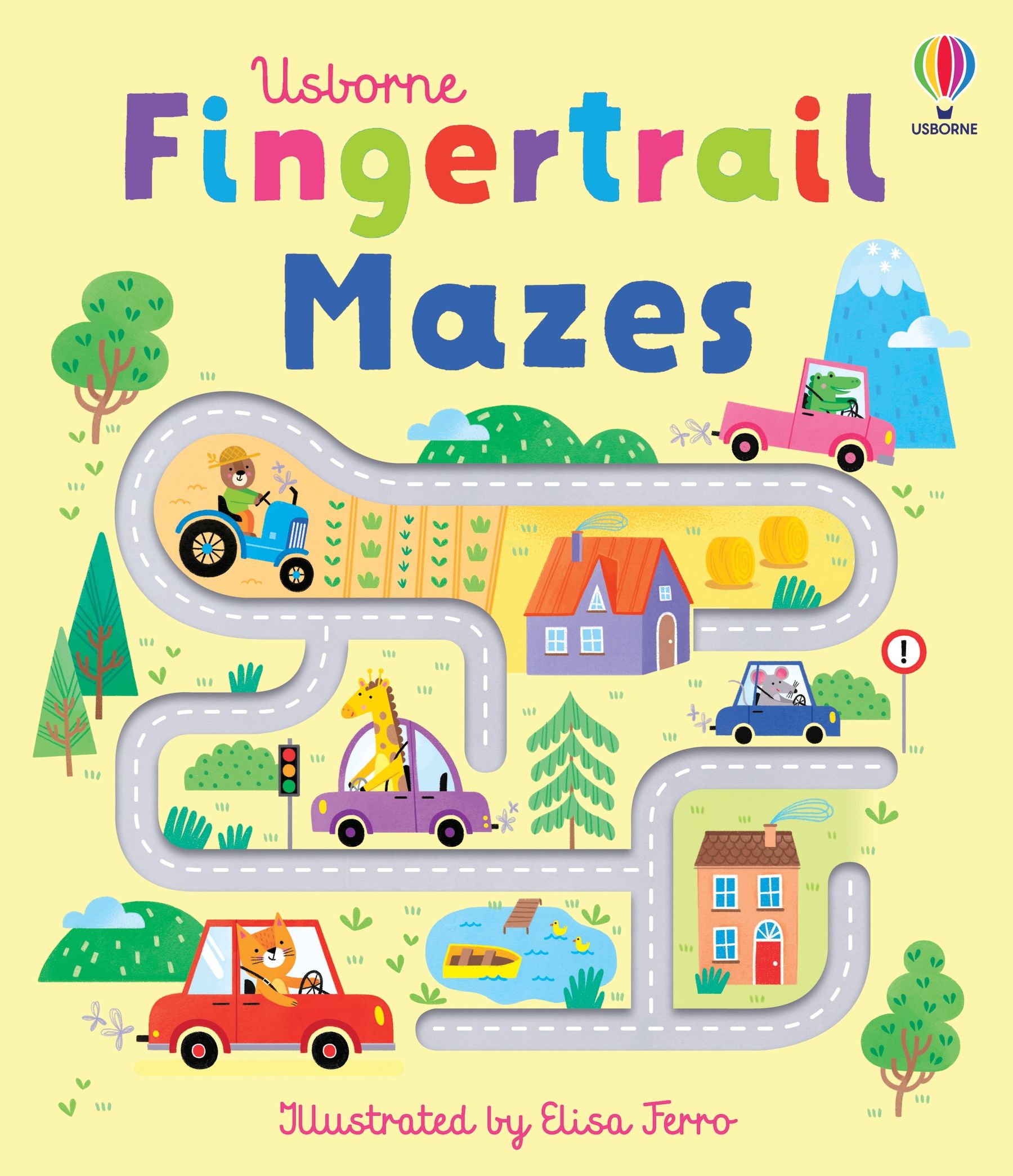 Fingertrail Mazes - Board Book | Usborne – Krazy Caterpillar