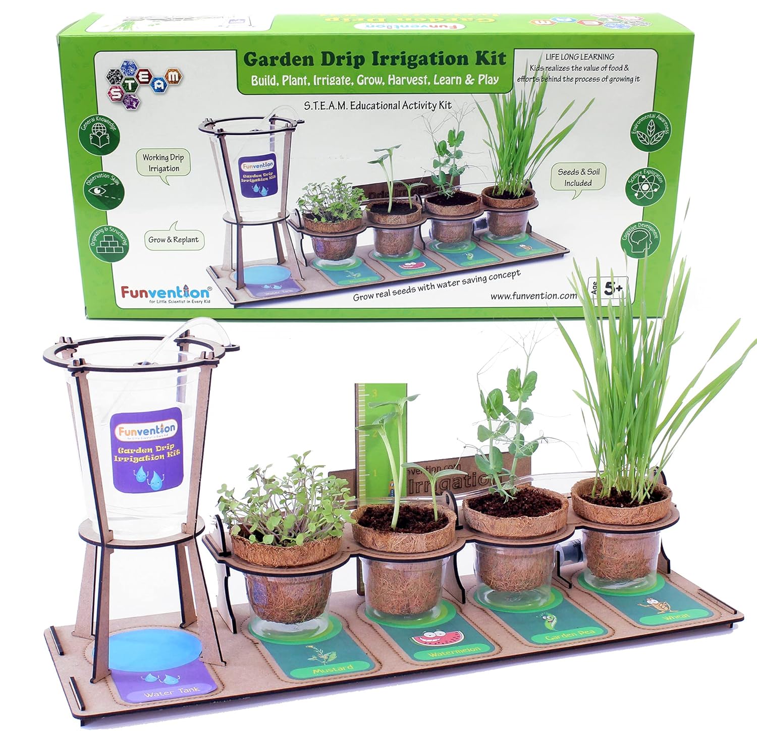 Funvention- Garden Drip Irrigation Kit – Krazy Caterpillar