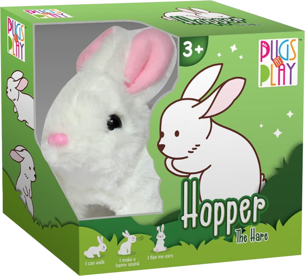 Fuzzbuzz Walking Pet : Hopper The Hare | Pugs At Play – Krazy Caterpillar