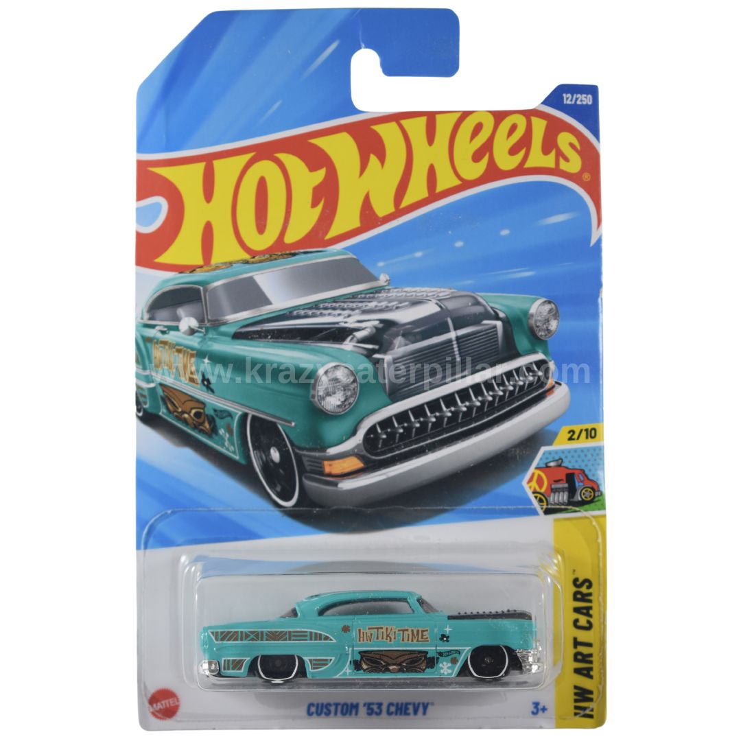 Hot Wheels Custom '53 Chevy Sky Blue – Krazy Caterpillar