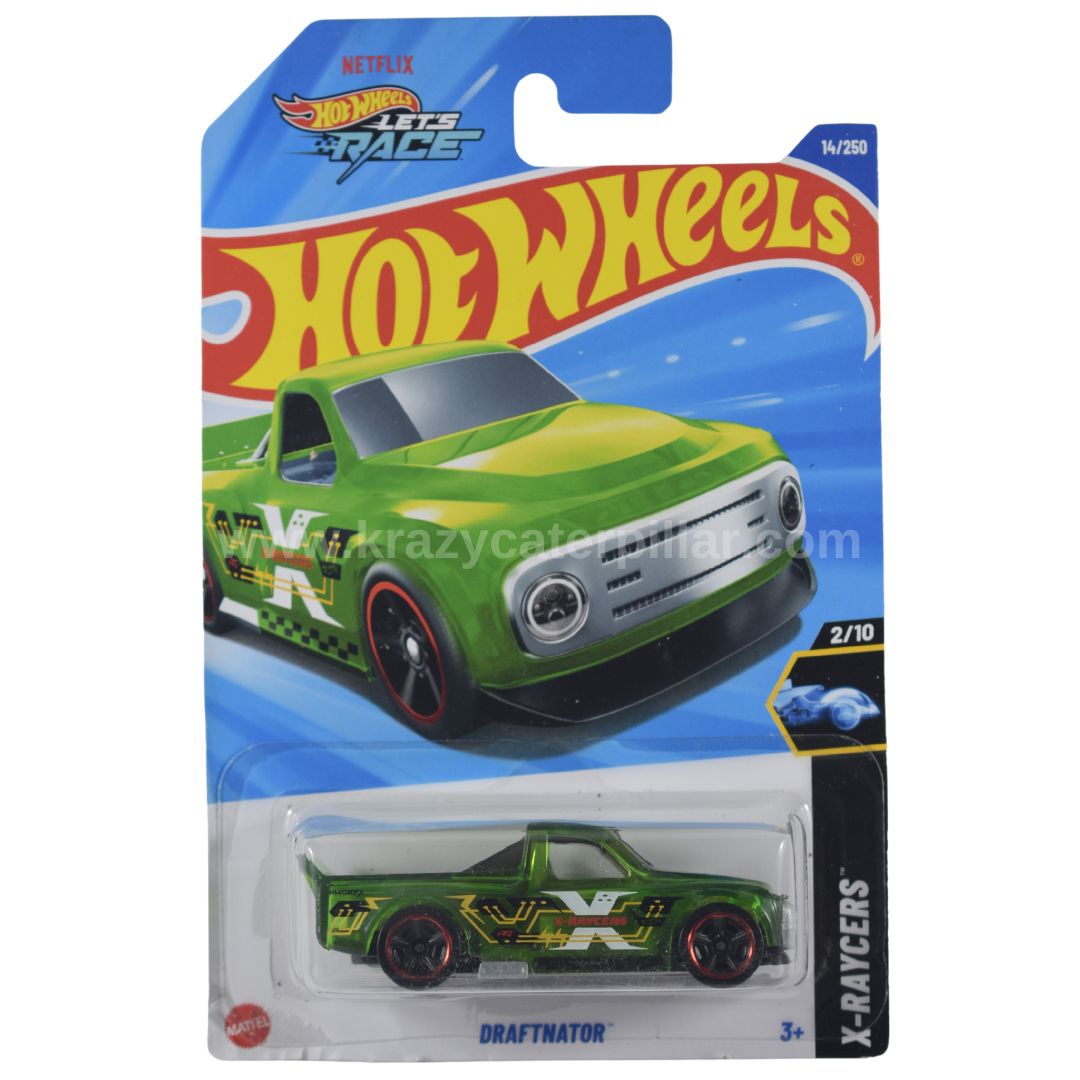 Hot Wheels Draftnator Green – Krazy Caterpillar