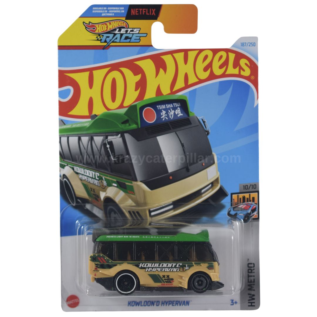 Hot Wheels Kowloon'd Hypervan – Krazy Caterpillar