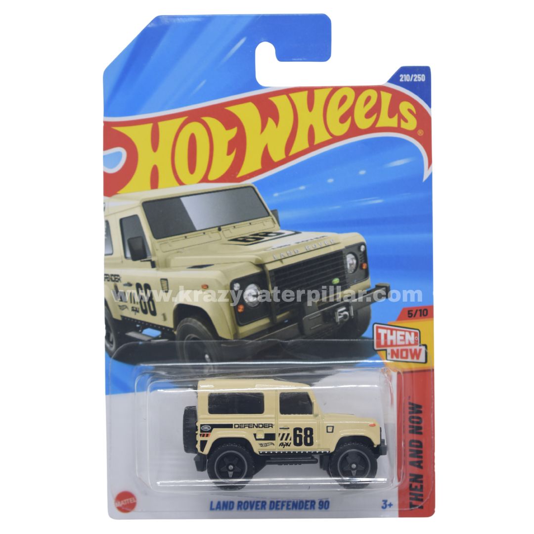 Hot Wheels Land Rover Defender 90 - Beige – Krazy Caterpillar