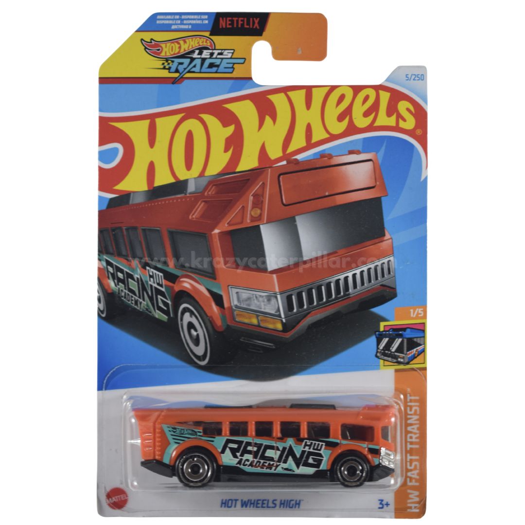 Hot Wheels High Bus – Krazy Caterpillar