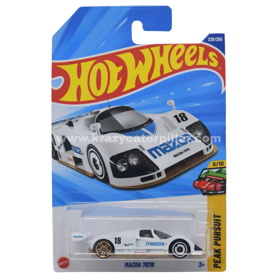 Hot Wheels Mazda 787B - White – Krazy Caterpillar