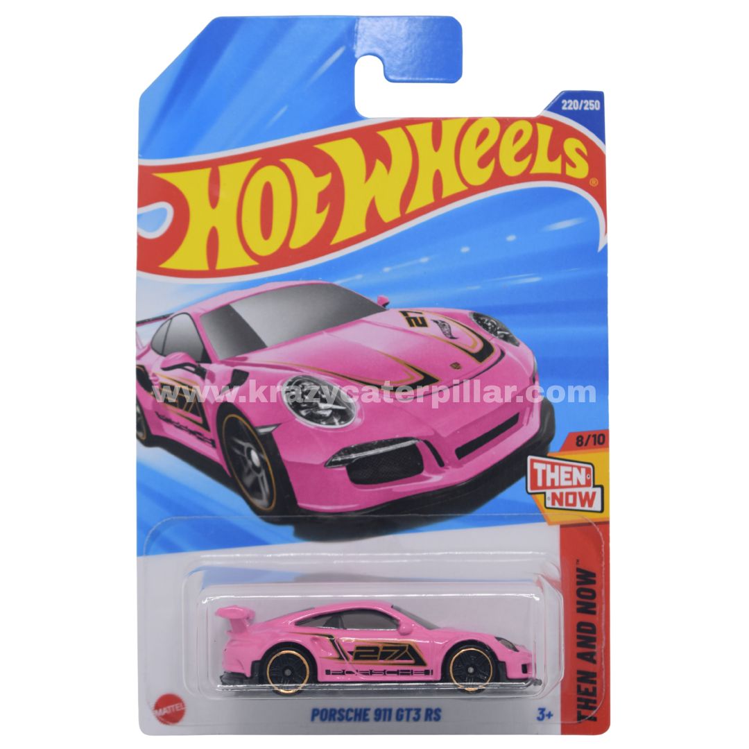 Hot Wheels Porsche 911 GT3 RS - Pink – Krazy Caterpillar