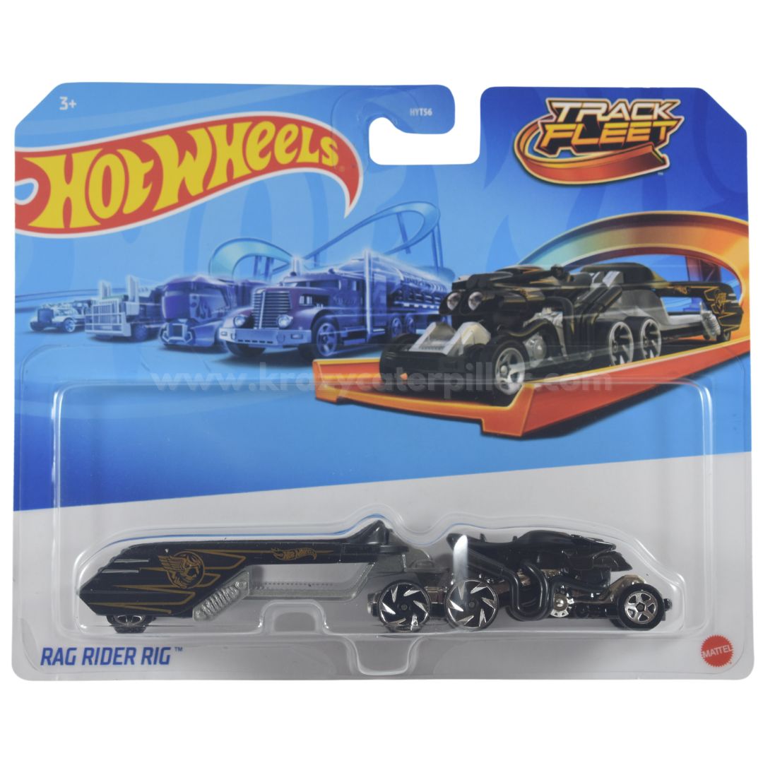 Hot Wheels Track Fleet Rad Rider Rig – Krazy Caterpillar