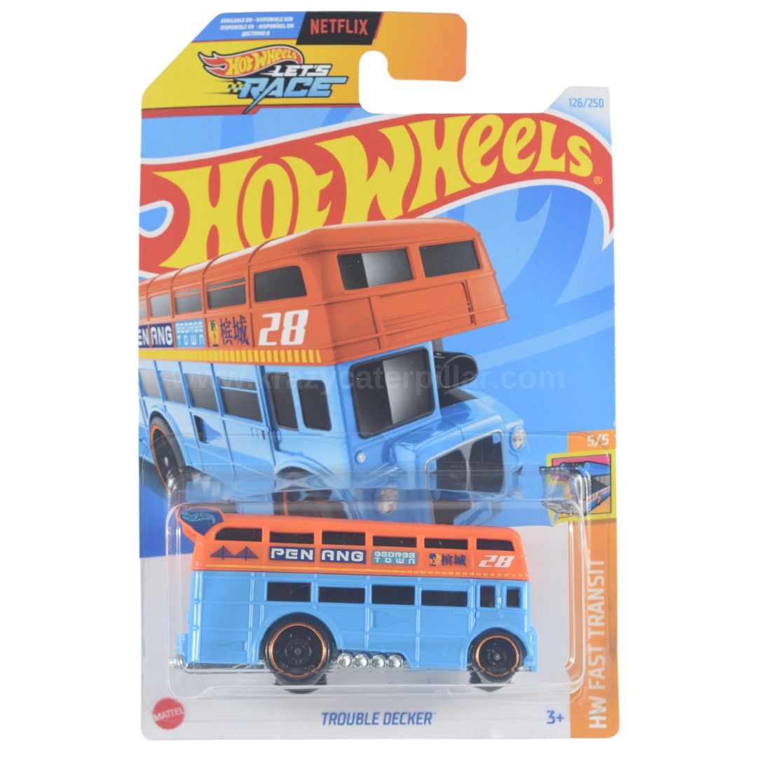 Hot Wheels Trouble Decker – Krazy Caterpillar