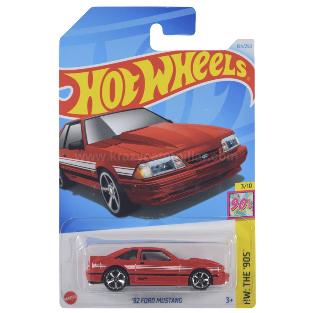 Hot Wheels '92 Ford Mustang – Krazy Caterpillar