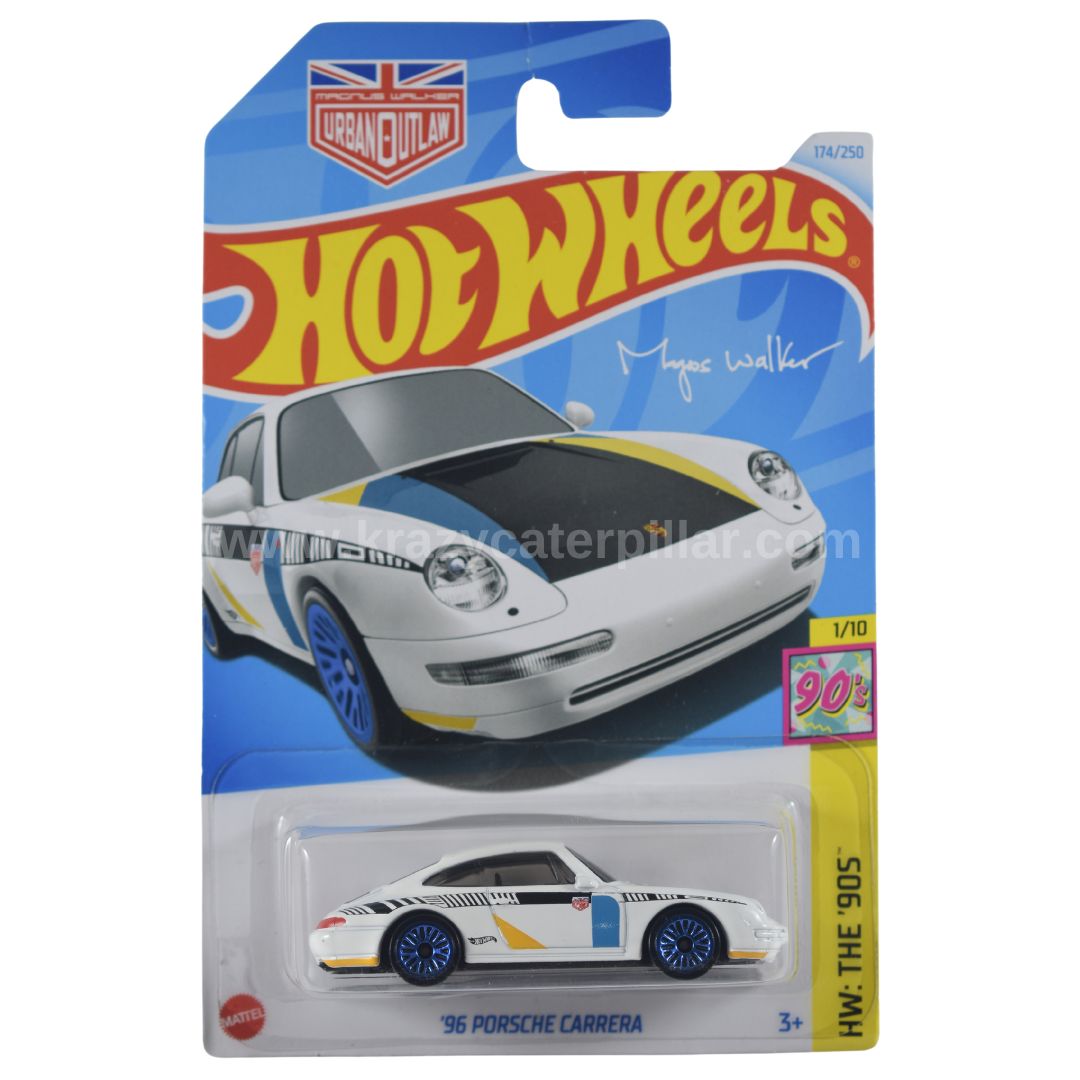Hot Wheels '96 Porsche Carrera White – Krazy Caterpillar