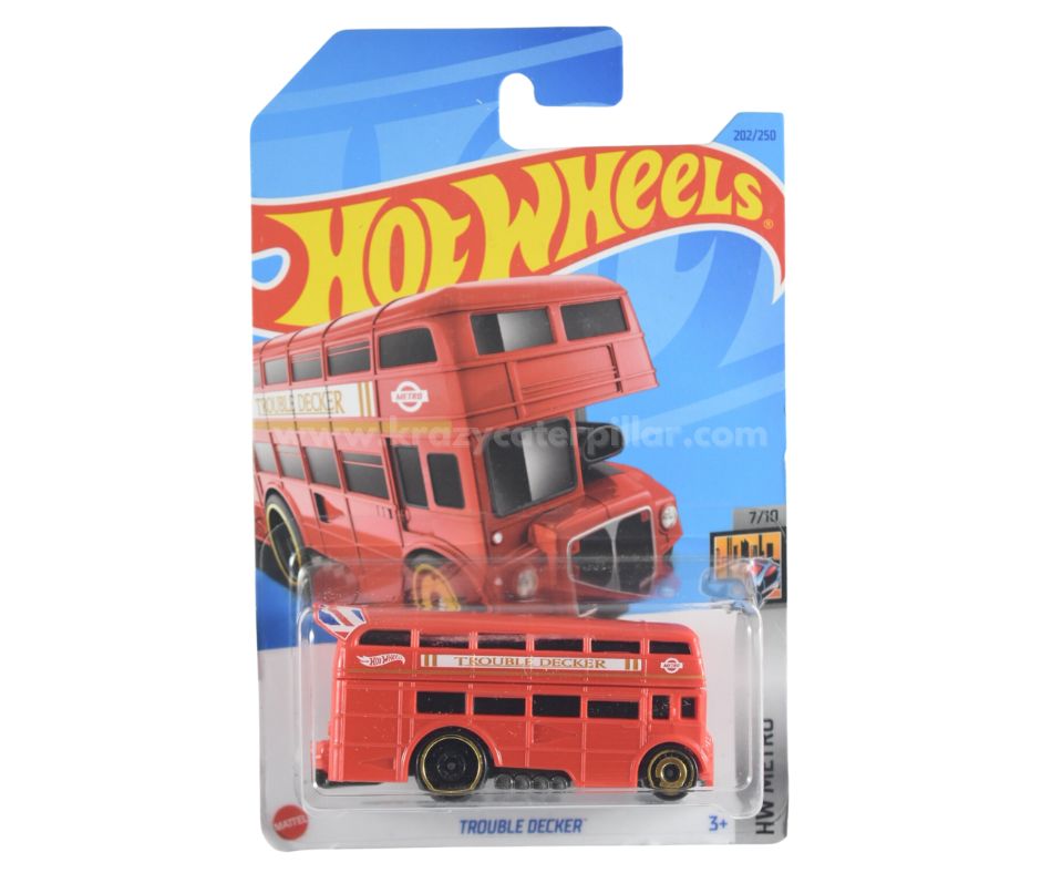 Hot Wheels Trouble Decker – Krazy Caterpillar