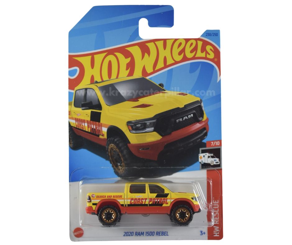 Hot Wheels 2020 Ram 1500 Rebel – Krazy Caterpillar