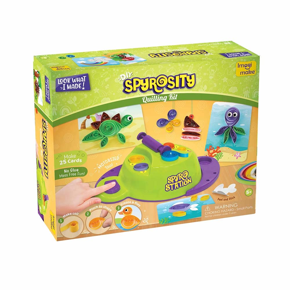 Imagi Make DIY Spyrosity Quilling Kit – Krazy Caterpillar