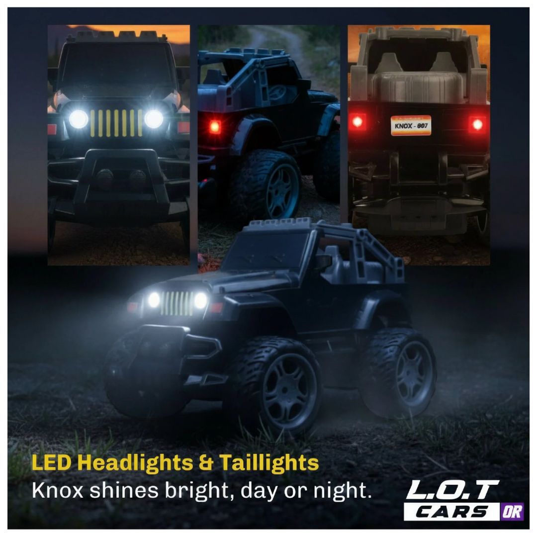 L.O.T Cars Knox - Semi-Hobby Grade Off Road Remote Control Jeep and RC ...