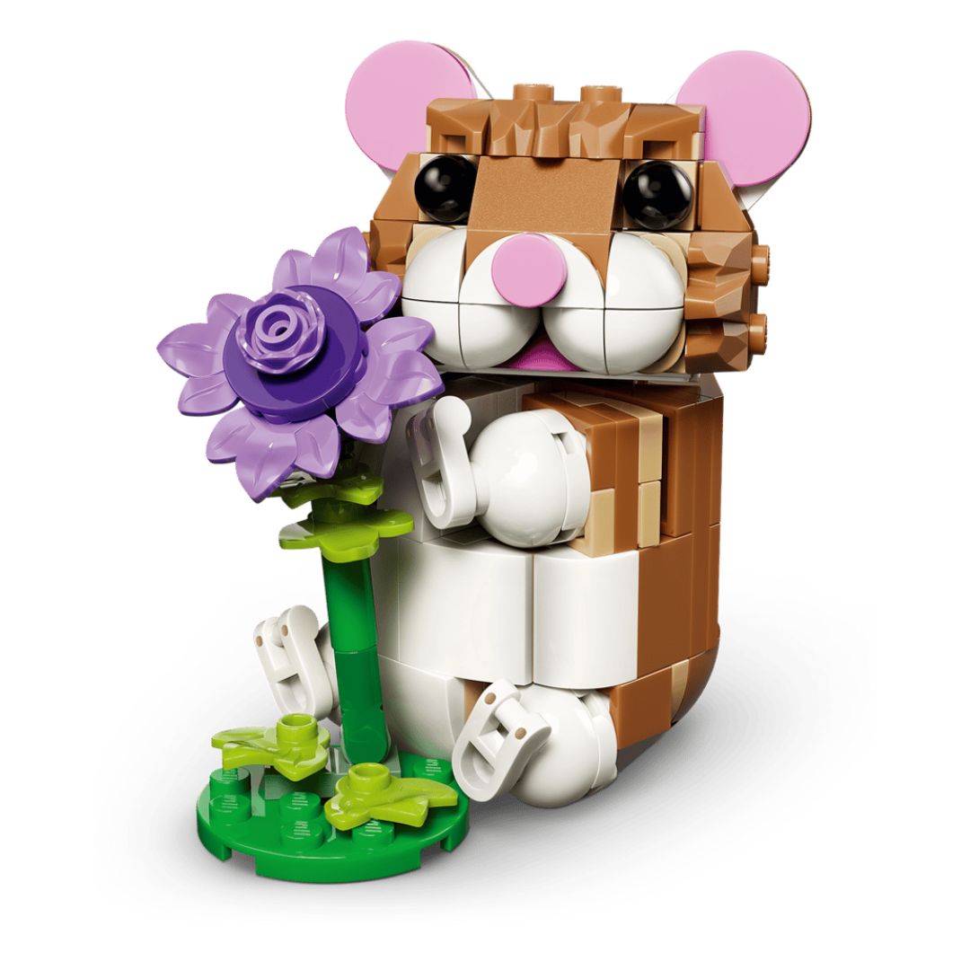 LEGO® Creator 3 in 1 #31376: Cute Hamster with a Flower – Krazy Caterpillar