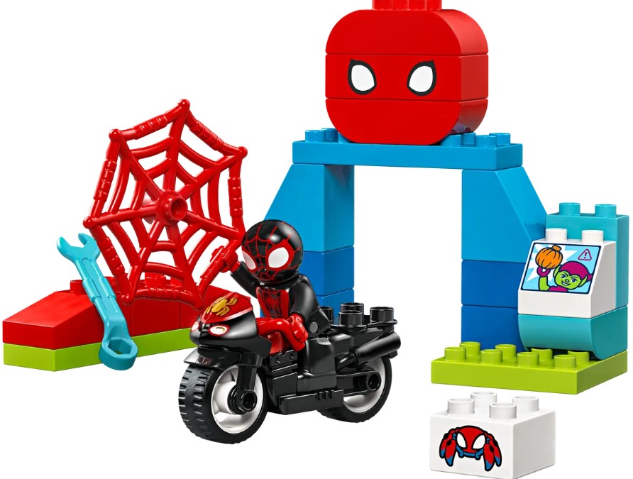 LEGO® DUPLO® #10424: Marvel Spin’s Motorcycle Adventure – Krazy Caterpillar
