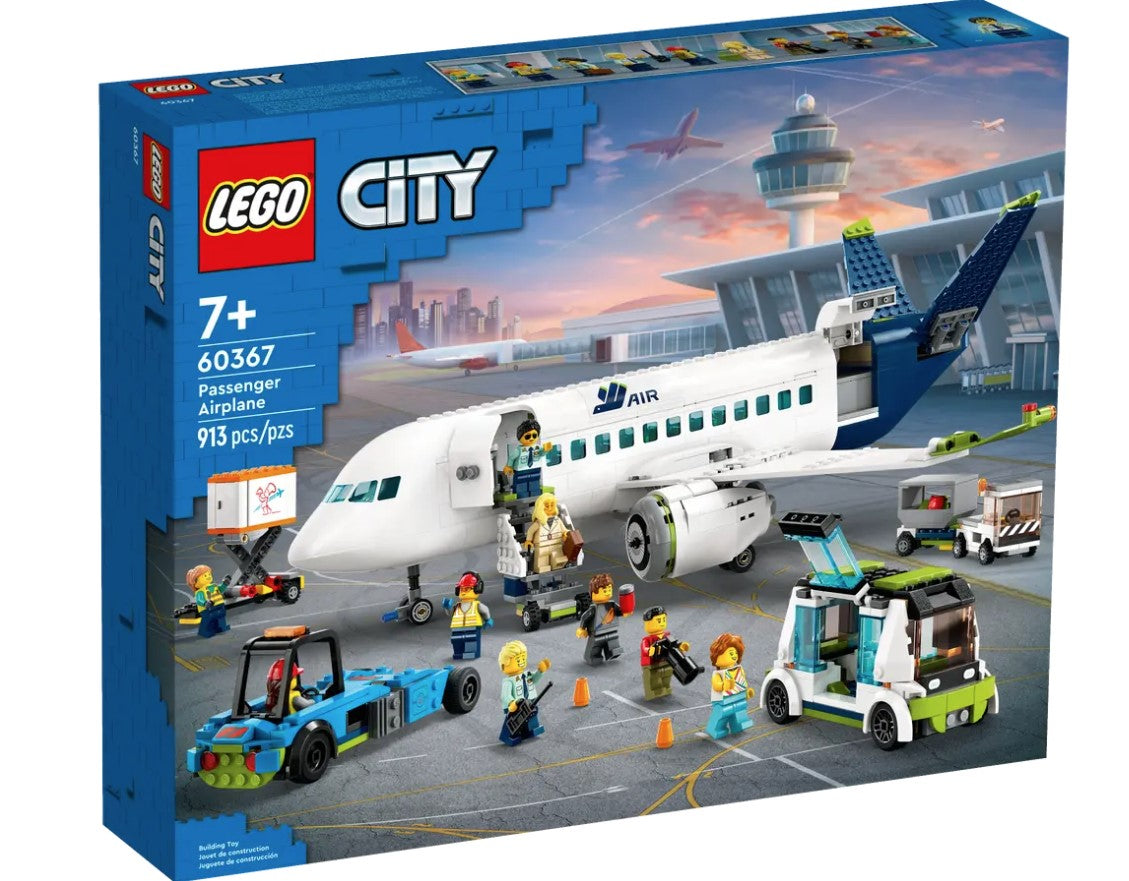 LEGO City #60367 : Passenger Airplane – Krazy Caterpillar