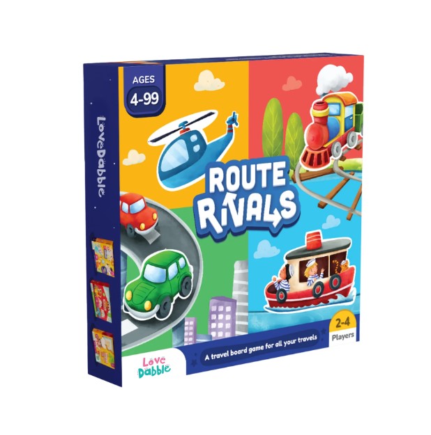 Love Dabble Route Rivals - Board Game – Krazy Caterpillar