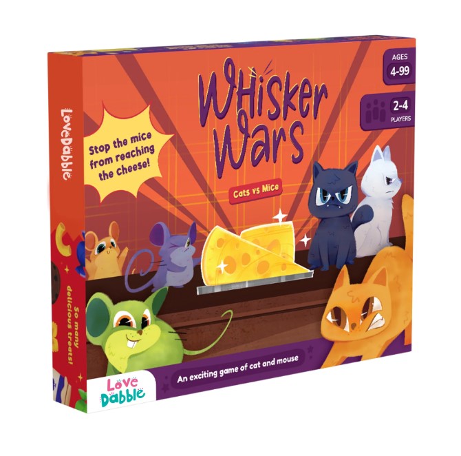 Bllomingo Whisker Wars - Cats vs Mice - Board Game – Krazy Caterpillar