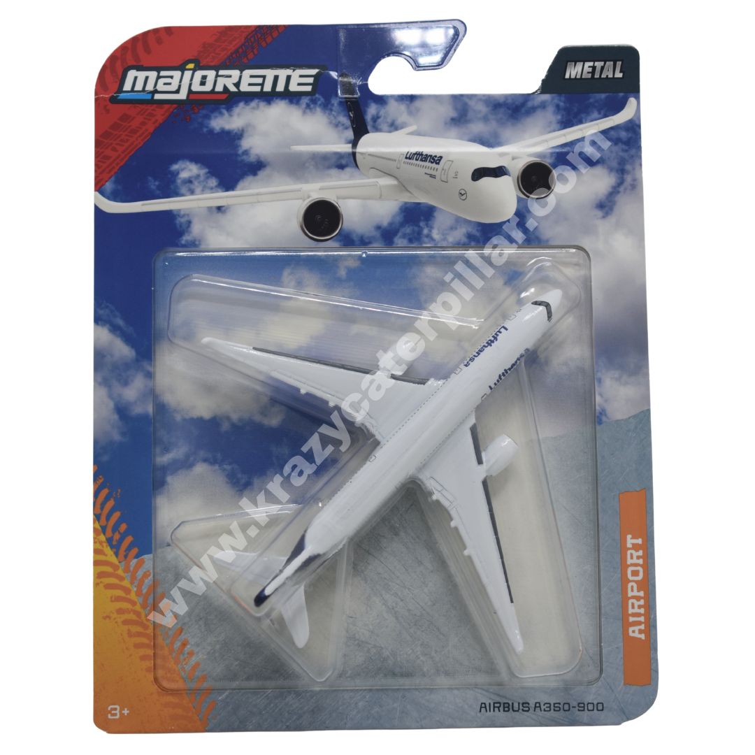 Majorette Airplane - Airbus A350-900 – Krazy Caterpillar