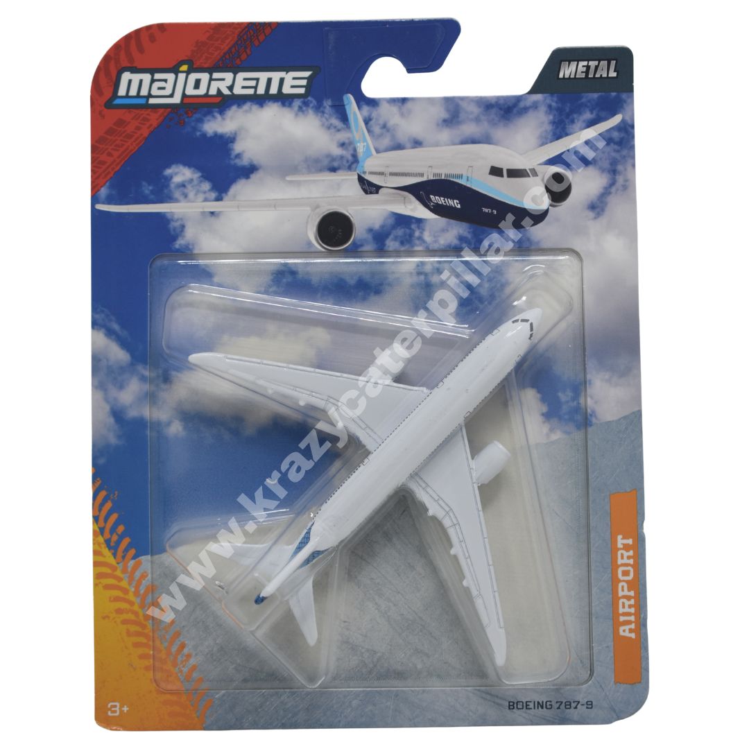 Majorette Airplane -Boeing 787-9 – Krazy Caterpillar