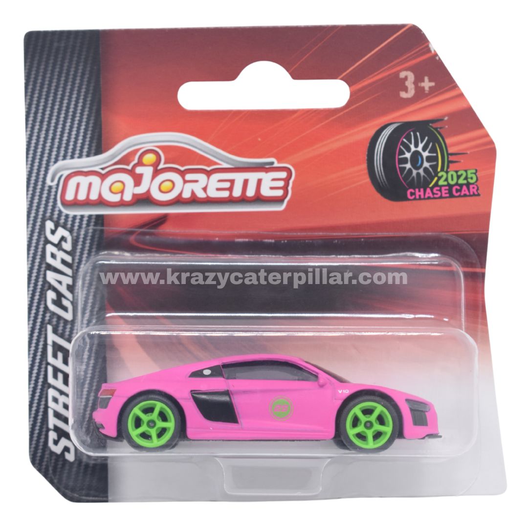Majorette Street Cars: Audi R8 - Chase Car 2025 1:64 – Krazy Caterpillar