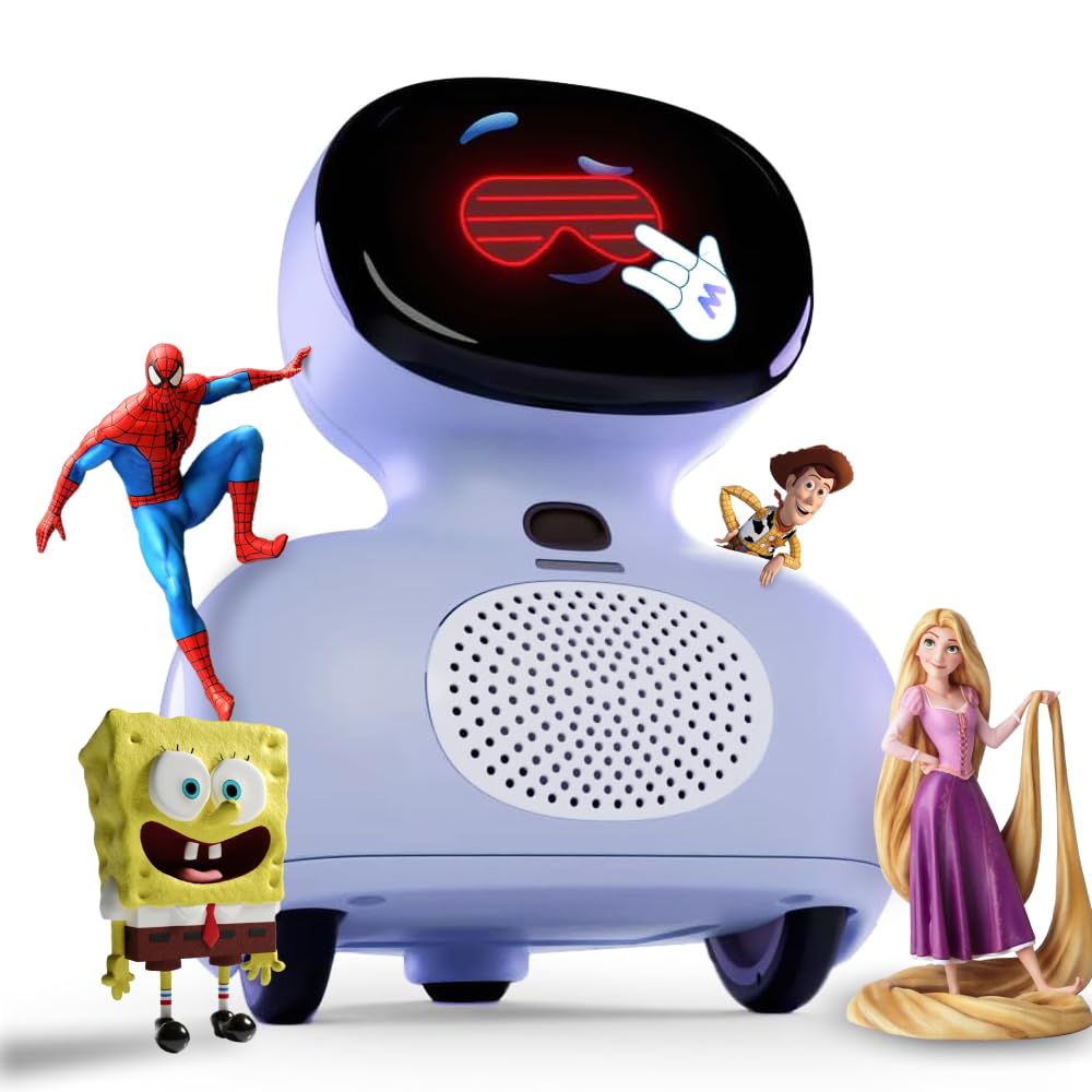 Miko Mini: AI Robot For Kids- Purple – Krazy Caterpillar