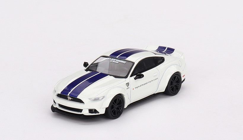 Mini GT FORD MUSTANG GT LB-WORKS White – Krazy Caterpillar