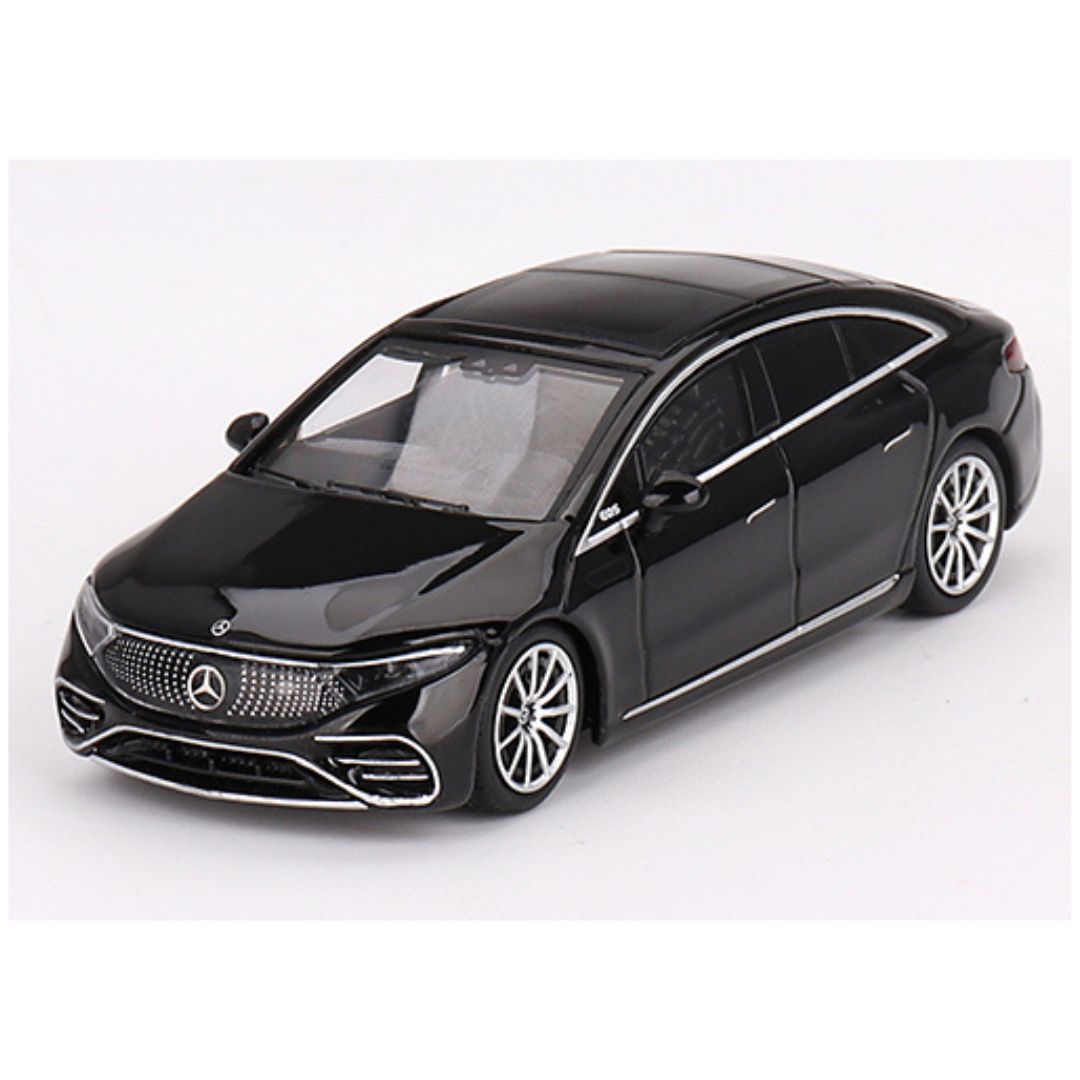 Mini GT Mercedes-Benz EQS 580 4MATIC Black – Krazy Caterpillar