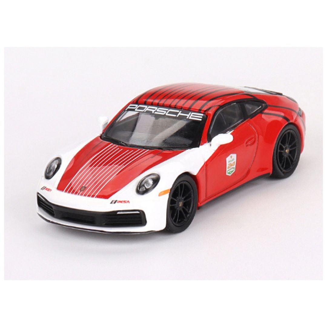 Mini GT Porsche 911 (992) Carrera S Safety Car 2023 IMSA Daytona 24 Hr ...