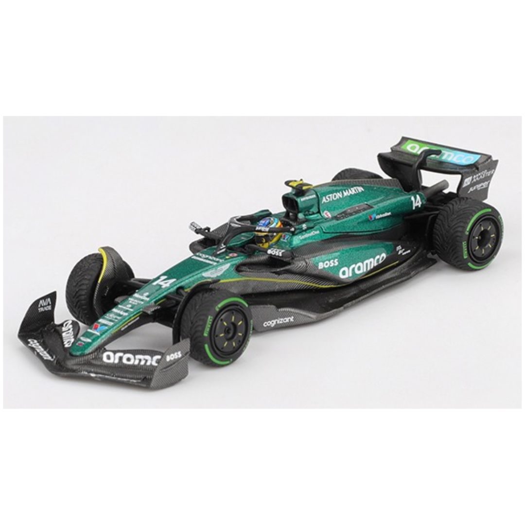Mini GT #1113: Aston Martin AMR24 #14 Fernando Alonso F1 2024 – Krazy ...