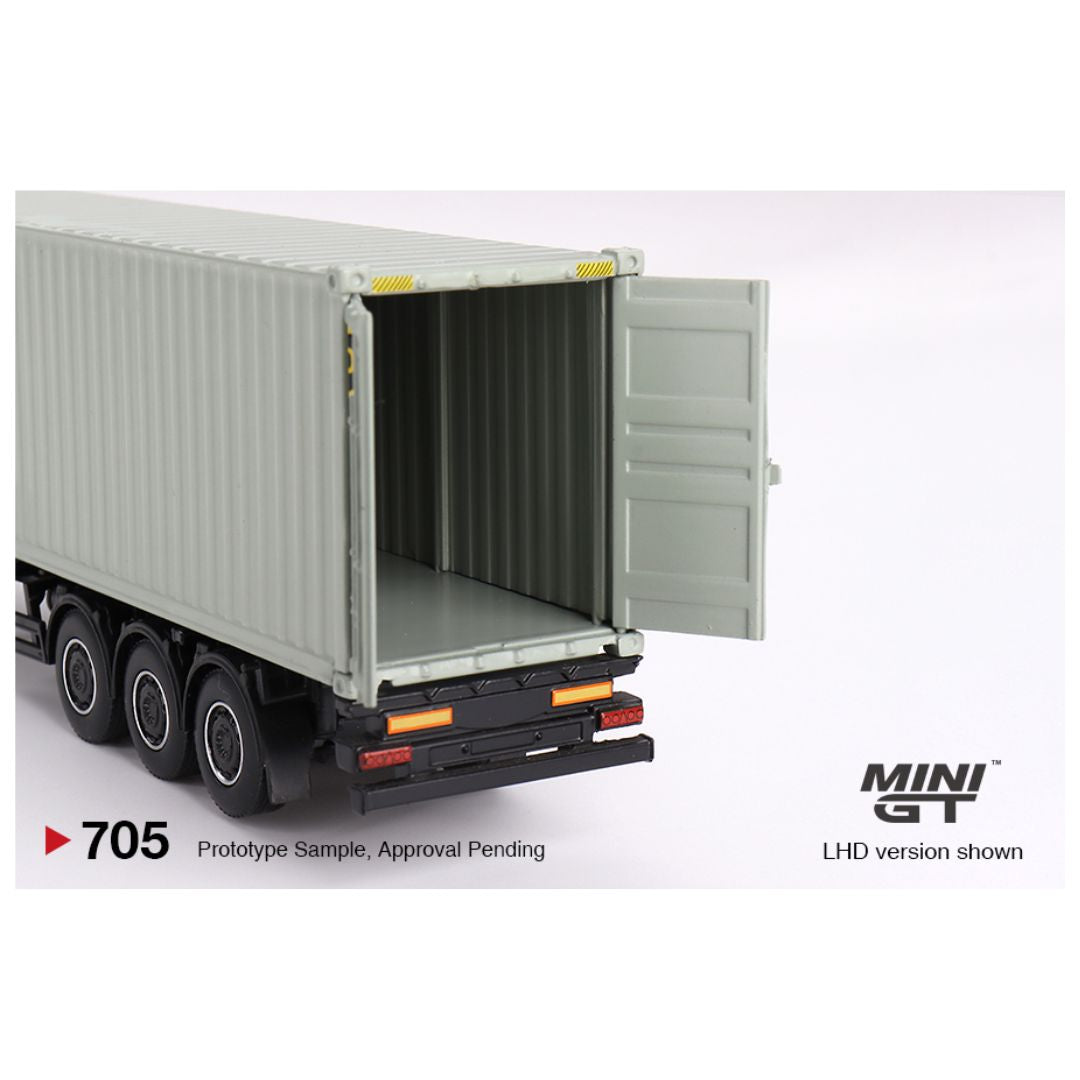 Mini GT #705: Mercedes-Benz Actros w/ 40 Ft Container " UPS Europe ...