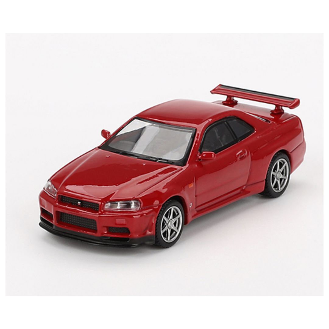 Mini GT #796: Nissan Skyline GT-R (R34) V-Spec Active Red - 1:64 ...
