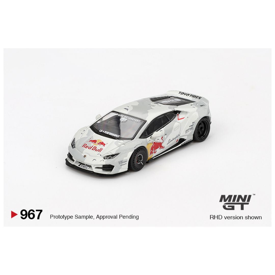 Mini GT Blister #967: Lamborghini Huracan LB★WORKS ver. 2 Mad Mike NIM ...